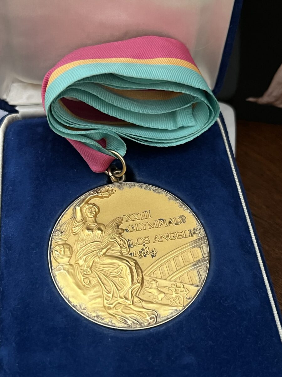 1984 Olympic Gold Medal: Diving, Men's 3M Springboard - Greg Louganis