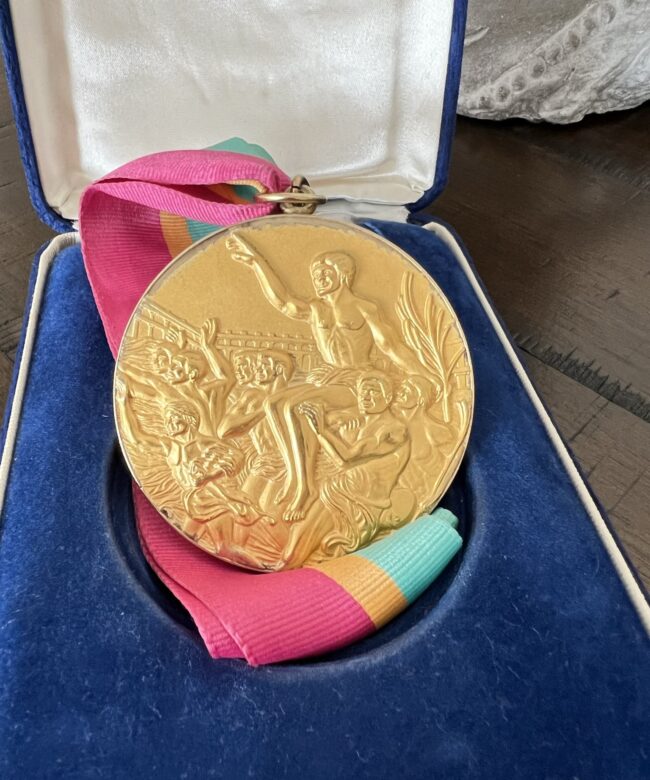 1984 Olympic Gold Medal: Diving, Men's 3M Springboard - Greg Louganis