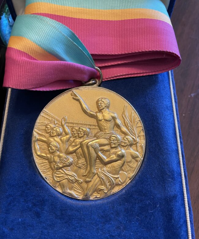 1984 Olympic Gold Medal: Diving, Men's 3M Springboard - Greg Louganis