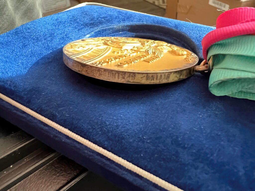 1984 Olympic Gold Medal: Diving, Men's 3M Springboard - Greg Louganis